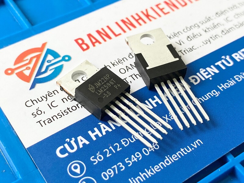 LM2596T-5.0, LM2596 IC Buck 3A 5V TO-220